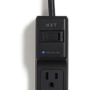 NXT Technologies 24373161 6-Outlet Surge Protector 4Ft Cord 600 Joules