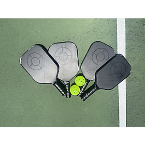 Engage Pursuit MX Graphite Pickleball Paddle – Rough Texture for Long Lasting Spin – Responsive Core for Control and Feel – Standard Grip, Standard Weight (7.9-8.3 oz) - USAP Approved