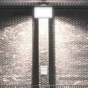 ZJOJO 4 Pack 120W New LED Wall Pack with Dusk-to-Dawn Photocell, IP65 Waterproof Outdoor Lighting Fixture, 800-1000W HPS/MH Replacement, 14400lm 5000K 120Vac 5-Year Warranty