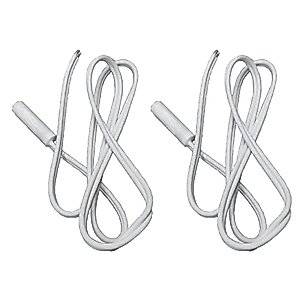 (Pack of 2) Quality WR55X10025 Refrigerator Temperature Sensor - Perfectly Fits GE and Hotpoint Refrigerator - Complete Replacement Part Number: 914093 AP3185407 PS304103 WR50X10027 (Pack of 2)