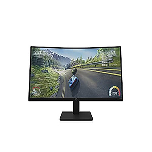 HP 27-inch Curved 165Hz FHD Gaming Monitor, Eyesafe (X27c, Black)