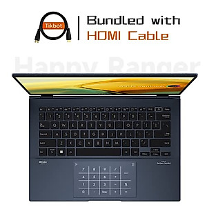 ASUS 2022 Latest Zenbook 14" 2.8K OLED Business Laptop, 12th Gen Intel Evo i5-1240P 12 Cores, 600 nits 90Hz 100% DCI-P3, 18 hrs Battery Life, Thunderbolt 4 (8GB RAM | 256GB PCIe SSD)