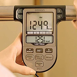 Omron Bf511 Body Composition and Body Fat Monitor Bathroom Scale - Dark Blue New Free Shipping Ship Worldwide Fast Shipping