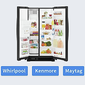 MAHUIBIN Update W10515058 W10515057 Compatible with Whirlpool Kenmore Maytag Freezer/Refrigerator led Light Replacement,Bulb Replace WPW10515058*1+WPW10515057*2,3pcs in one,no-Include Plastic Cover