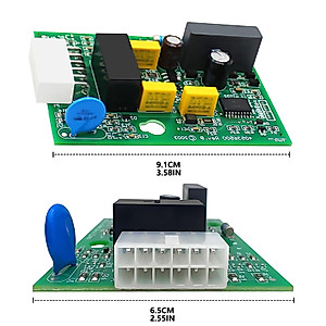 WISINY 5303918476 241508001 Refrigerator Defrost Control Board Compatible for Frigidaire Kenmore Electrolux Refrigerator Replace 241508001 PS2582247 5303918302 5304429380 240375803 240554501