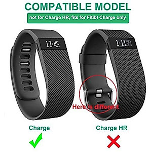 Kissmart 2Pack Charger Compatible with Fitbit Charge/Force (Not for Charge HR), Repalcement USB Charging Cable Cord for Fitbit Charge/Force