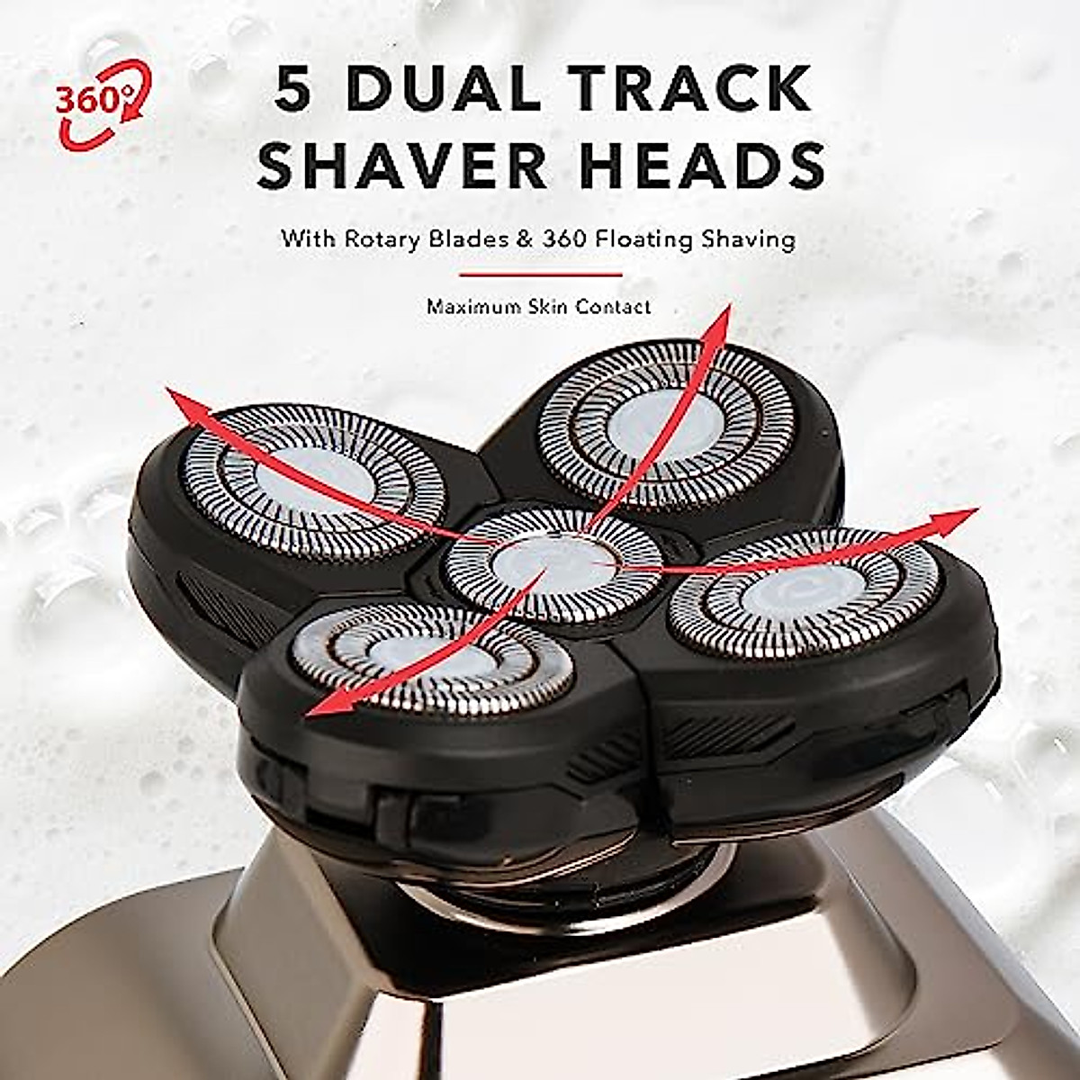 Head Shavers for Bald Men, Bald Head Shavers for Men, Head Shaver, Head Shavers for Men, Electric Head Shavers for Men, Head Razors for Bald Men, Bald Head Shaver, Head Shavers for Bald Men Wet/Dry