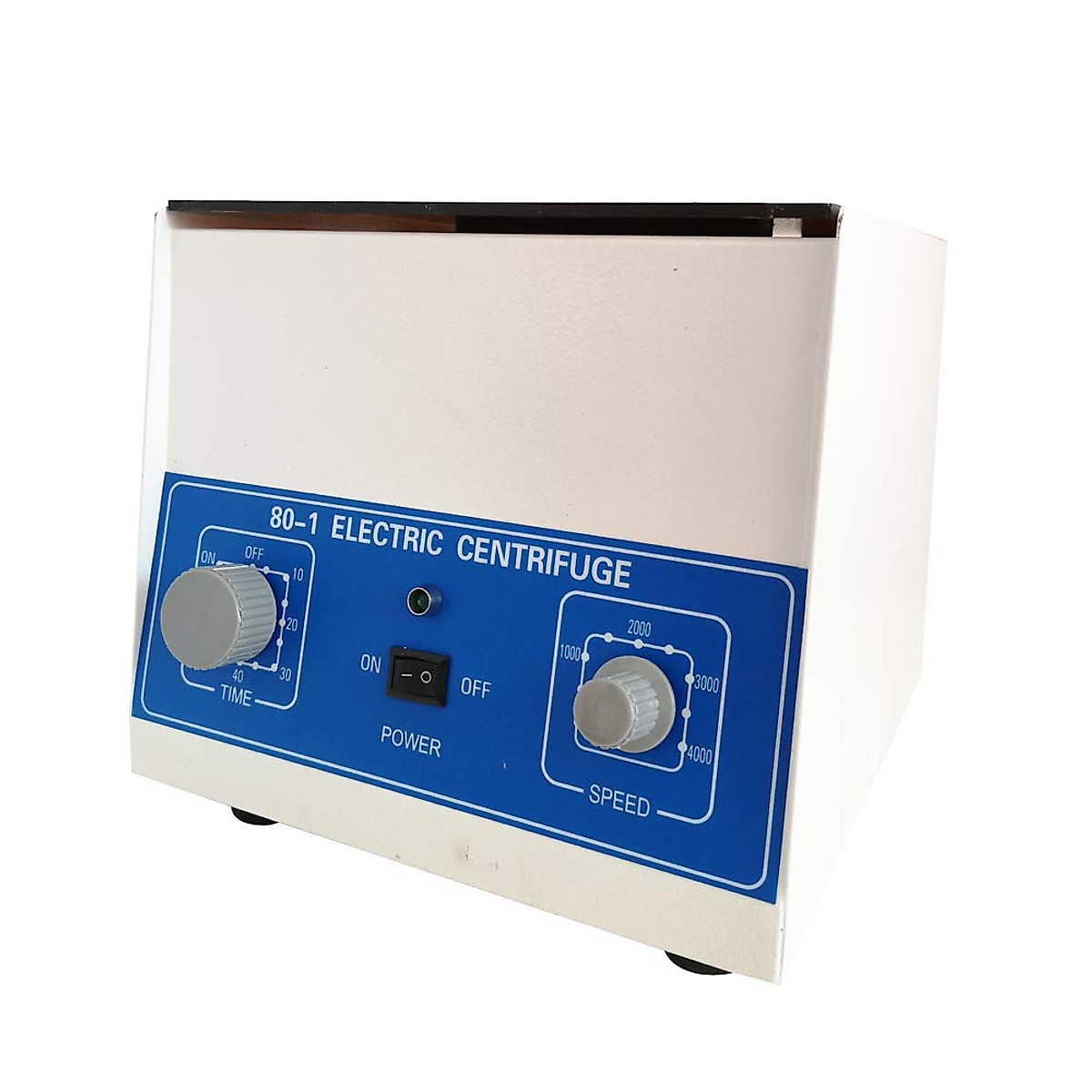 Soiiw Electric Lab Benchtop Centrifuge Machine,Low-Speed 4000rpm Speed Control Centrifuge Machine 6 Tubes x 20ml with Timer 0-60min