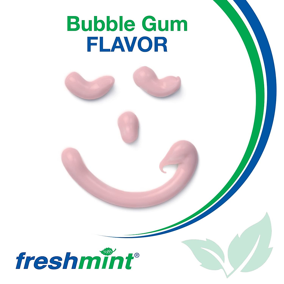 144 Tubes of Freshmint® 0.85 oz. Kids Fluoride-Free Toothpaste Bubble Gum Flavor