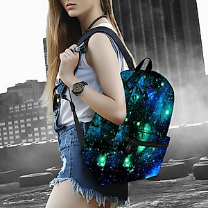Galaxy Space Print Durale Kids Canvas Bookbag Back to School