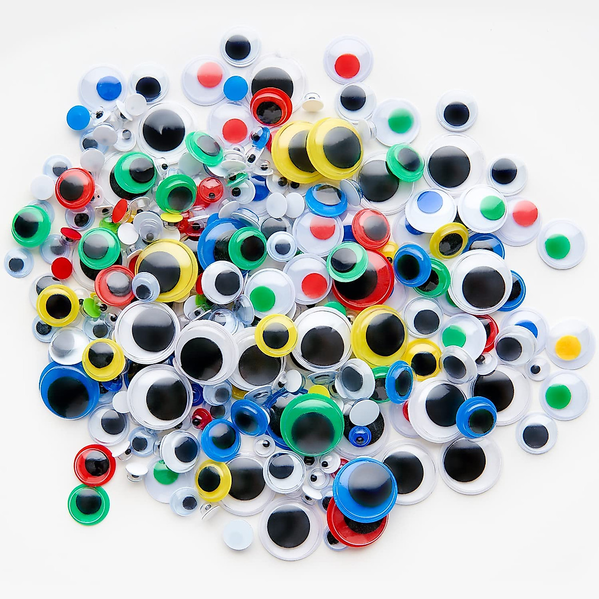 ARTEZA Googly Eyes, 3000 Pieces, Variety of Sizes, Craft Supplies for Creating Puppets, Pet Rocks, Photos, and Dolls, Easter Egg Arts and Crafts