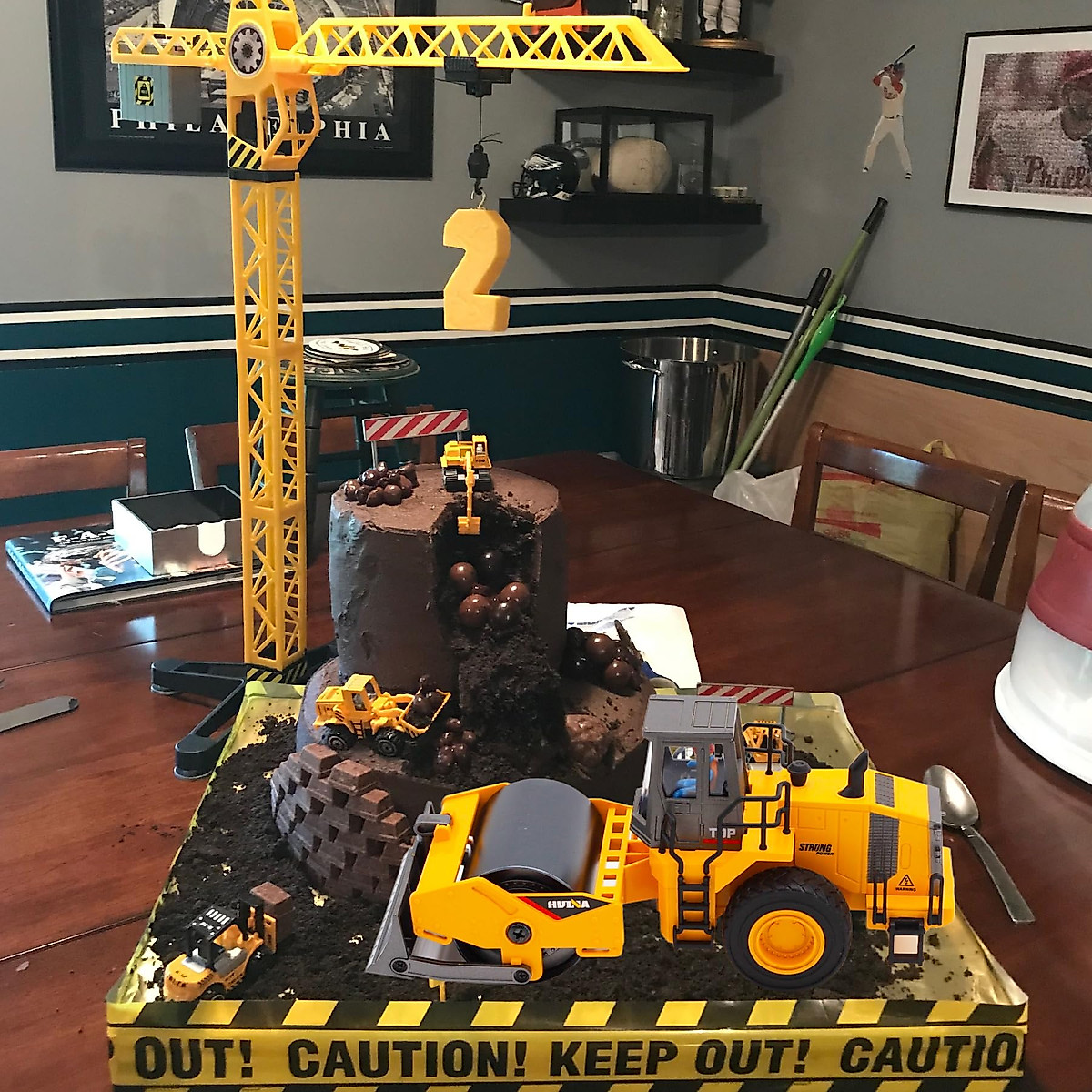 Gemini&Genius Construction Vehicle Toys 1/35 Scale Die-cast Grader Engineering Road Planer Vehicle Models Toys for Kids and Decoration for House (1-35 Road Roller)