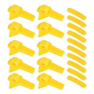 Tire Demount Head, 20pcs Tire Changer Bead Breaker Tyre Changer Mount Demount Head Duck Insert Rim Protector Tire Machine Accessories