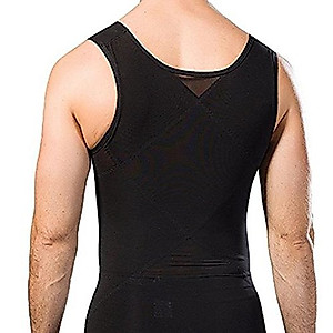 Henicepte Gyno compression shirts for men,Slimming tank top, Fajas para hombres, Body Shaper Undershirt