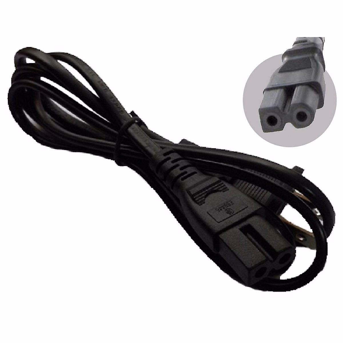 UpBright AC Power Cord Cable Compatible with Sony CDP710 CDP910 CDP-C910 CDP-H3600 CDPM19 CD-PM35 CFM-145TV CDP19 CDP27 CDP37 CDP47 CDP85ES CDP110 CDP190 CDP390 CDP510 CD Player Cassette Radio Boombox