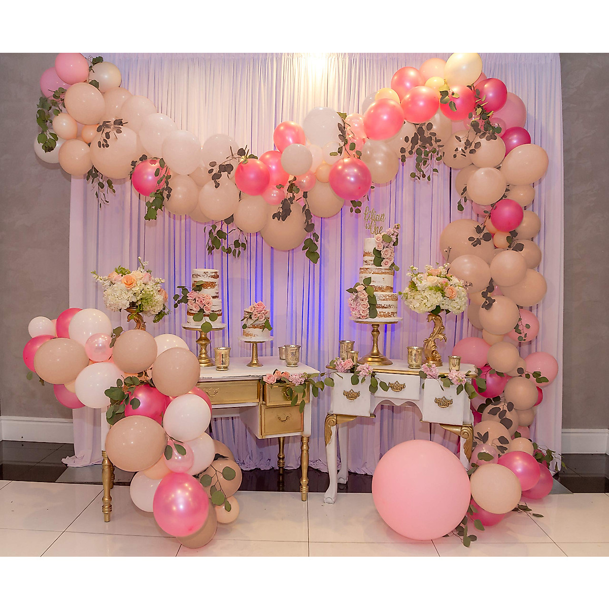 Treasures Gifted Matte Tan Balloons - 10 Inch Nude Balloons 36 Pack - Latex Beige Balloons - Fall Balloons - Dark Cream Balloons - Pastel Light Brown Balloons - Neutral Party Decorations