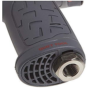 Ingersoll Rand 22235QTiMAX-2 1/2” Drive Air Impact Wrench with 2" Extended Anvil and Quiet Technology, 1,300 ft/lbs Powerful Torque Output, Lightweight, Titanium Hammer Case, Gray