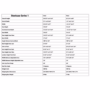 Steelcase Series 1 Work Office Chair, Canary