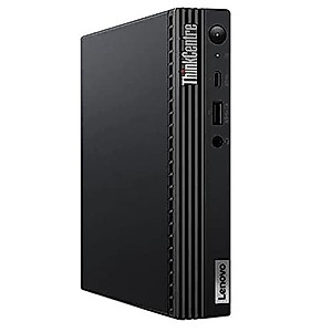 Lenovo ThinkCentre M75q Tiny Gen 2 Home & Business Mini Desktop (AMD Ryzen 5 PRO 5650GE 6-Core, 32GB RAM, 8TB PCIe SSD, AMD Radeon, WiFi, Bluetooth, HDMI, Win 11 Pro) Refurbished (Renewed)
