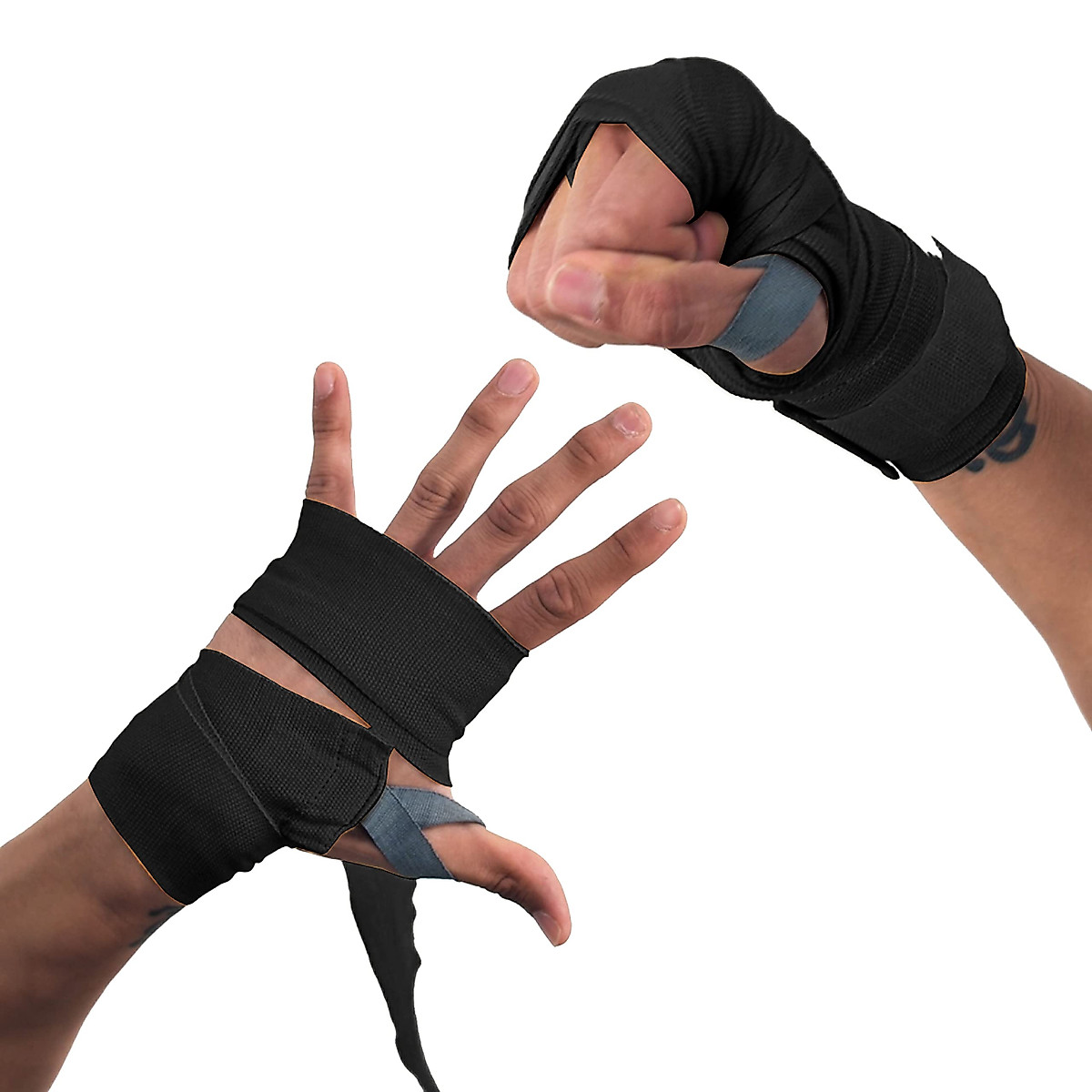 Everlast Professional Hand Wraps, 180-Inch, Black