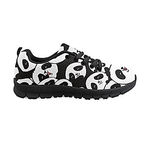 SYtrade Women's Walking Shoes Sock Sneakers Panda Run Sneakers Breathable Workout Shoes