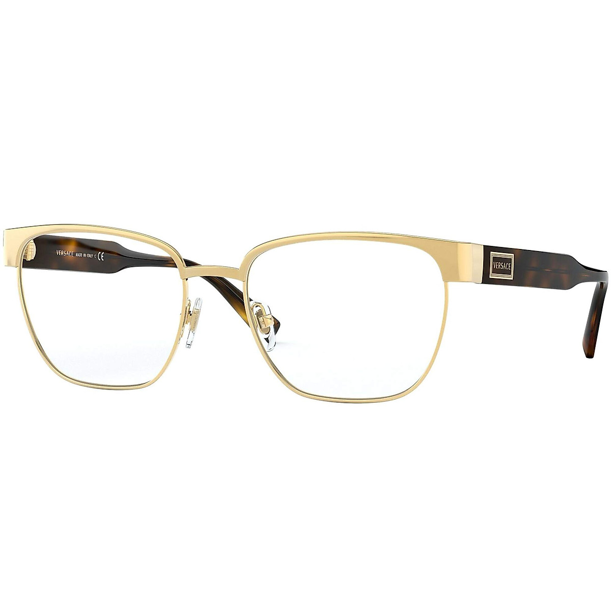 Versace VE 1264 1460_5 Gold Metal Oval Eyeglasses 54mm