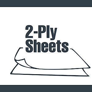 Amazon Basics Facial Tissue with Lotion, 2-Ply, 300 Count (4 Packs 75), (Packaging may vary)