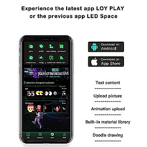 Novelty Smart LED Backpack Fashion Black Customizable Laptop Backpack Creative Christmas Gift School Bag (Black New Modol)