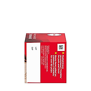 Tylenol Children's Chewables with 160 mg Acetaminophen, Pain Reliever & Fever Reducer for Kids' Cold + Flu Symptoms, Headache, Sore Throat & Toothache, Aspirin-Free, Bubble Gum, 24 ct