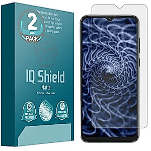 IQShield Matte Screen Protector Compatible with Blackview A55 (A55 Pro)(2-Pack) Anti-Glare Anti-Bubble TPU Film