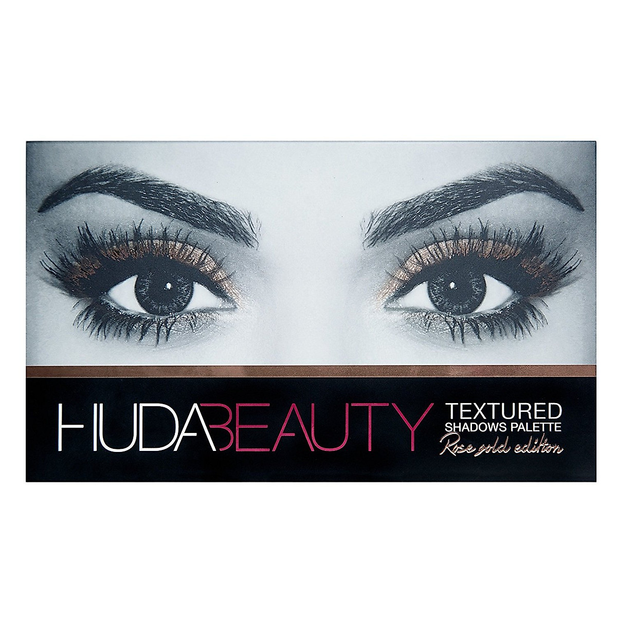Huda Beauty Textured Shadows Palette - Rose Gold Edition