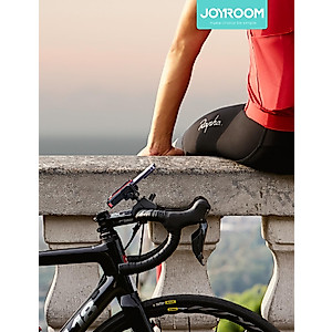 JOYROOM Motorcycle Bike Phone Mount Holder Bicycle Handlebar Cell Phone Mount - Stroller Scooter Phone for iPhone Samsung Galaxy 4.7''-7'' Cellphones - Motorcycle Mountain Bike Accessories