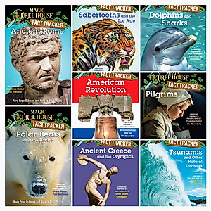 Magic Tree House Fact Trackers Complete 38 Book Set Collection Series (Includes Wild West, Baseball, World War II, Dragons and Mythical Creatures, Dogsledding and Extreme Sports, Vikings, Sharks and.)