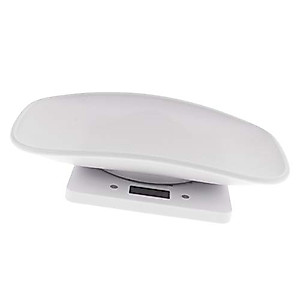 Petyoung Multi-Function Digital Pet Scale to Measure Dog and Cat Weight Accurately Up to 10KG,LCD Display Pet Dog Weighing Scale with Comfortable Curving Platform