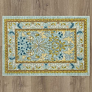 Mohawk Home Cicilly Blue 3' x 5' Area Rug