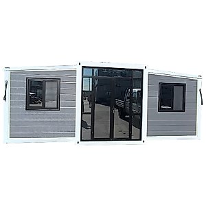 Customizable Foldable Tiny Home Prefabricated Luxury Villa | Modular Insulated Shipping Container House | Portable & Expandable Design with Various Styles