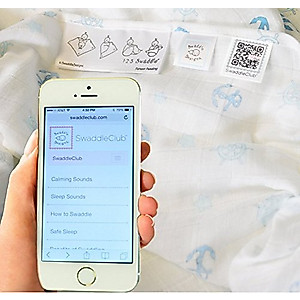 SwaddleDesigns Large Receiving Blanket, Ultimate Swaddle for Baby Boys, Girls, Softest US Cotton Flannel, Best Shower Gift, Made in USA, Pastel Pink and Sterling Little Dots (Mom's Choice Award Winner)