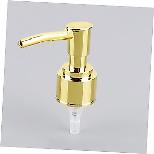 Cabilock 2pcs Pump Bottle Heads Top Soap Pump Tops Liquid Pump Dispenser Head Lotion Jars Replacement Pump Bottle Pump Tops Replacement Soap Bottle Pump Head Dispensing Pump Uv