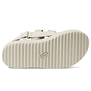 Teva Women's Flatform Mevia Sandal, Feather Grey, 9