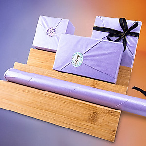 Hi Sasara 30 Sheets Metallic Purple Tissue Paper,28 x 20 Inch,Purple Tissue Paper for Gift Bags,Purple Gift Wrapping Tissue for Halloween,Christmas,Wedding,Birthday,Arts Crafts