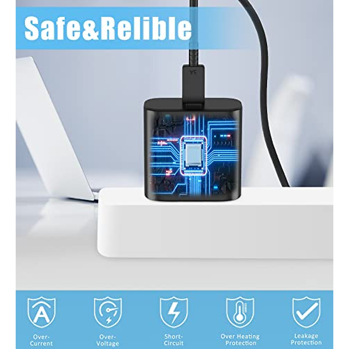 45W Samsung USB-C Super Fast Charger Type C for Samsung Galaxy S23 Ultra/S23/S23+/S22/S22 Ultra/S22+/Note 20/S20/S21, Galaxy Tab S7+/S8+,PPS Wall Charger Block with 6.6FT C Charger Cable Fast Charging