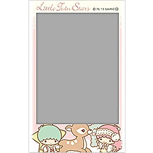 1 X Fuji Instax Mini Films Usable with Polaroid Mio & 300 - Lomo Diana Instant Back - Little Twin Stars -