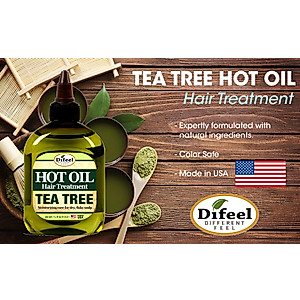 Difeel Tea Tree Hot Oil Treatment 7.1 oz.