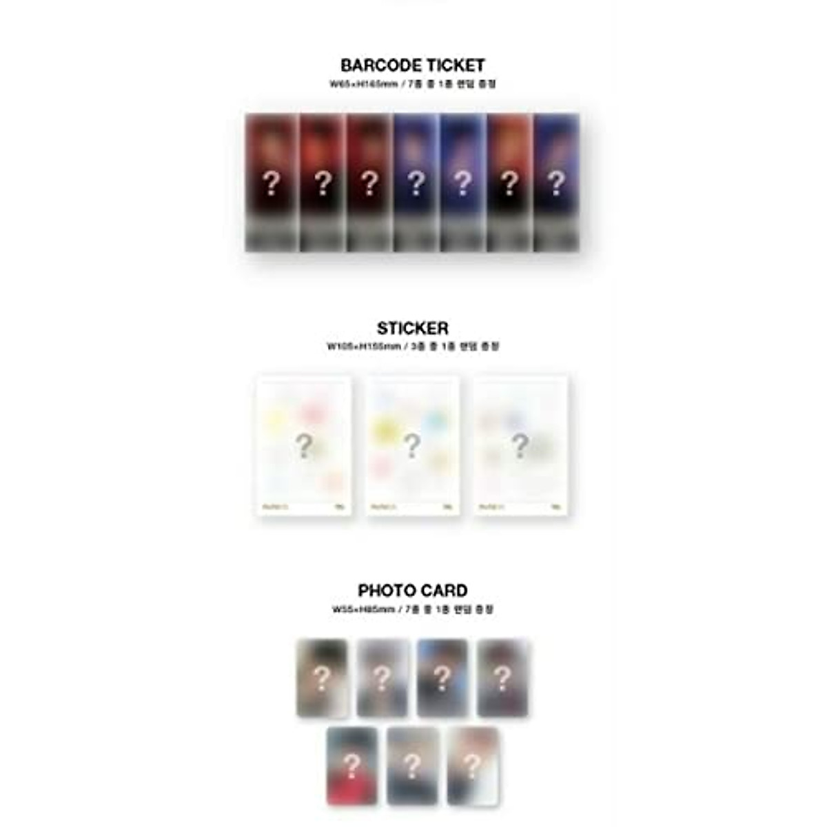 VERIVERY 5th Mini Album FACE US OFFICIAL Ver. CD+104p P.Book+Barcode Ticket+Sticker+3p Card Sealed