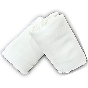 Dollarbaby 2 Pcs Muslin Swaddle Blankets Neutral Receiving Blanket Swaddling, Wrap For Boys And Girls By Dollar Baby