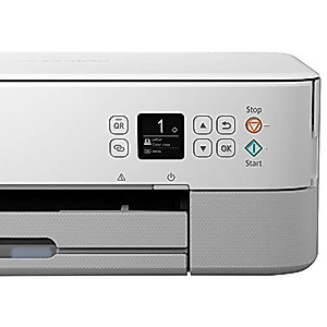 Canon TS6420 All-In-One Wireless Printer, White (Renewed)