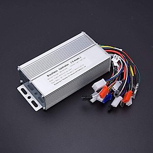 Nikou Electric Scooter Motor Controller - 48V 60V 64V 1000W-1500W Stable Electric Bicycle Brushless Speed Motor Controller Low Noise