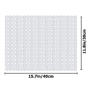 Kitchen Sink Protector Mat - 2Pack Adjustable Sink Protectors for Kitchen Stainless Steel Sink - Fast Draining Sink Mats for Bottom Of Kitchen Sink - Dishes And Glassware - Easy to Clean & Diy Cut