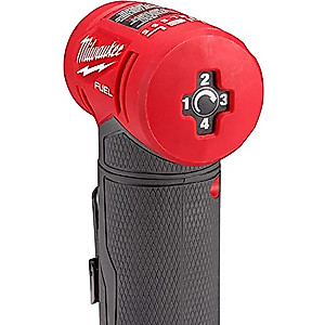Milwaukee M12 FUEL 12V Lithium-Ion Brushless Cordless 1/4 in. Right Angle Die Grinder (Tool-Only) + Accessory