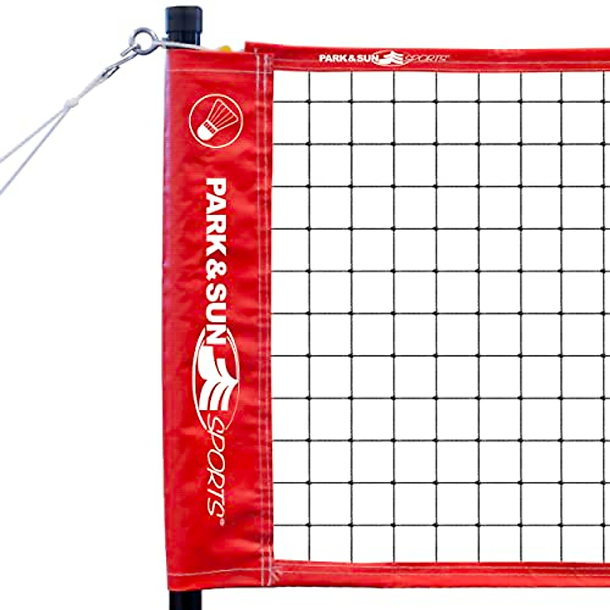 Park & Sun Sports Portable Outdoor Badminton Net System with Carrying Bag and Accessories: Sport Series